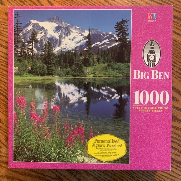 Big Ben | Games | Big Ben 00 Piece Puzzle Mount Shuckson Wa | Poshmark